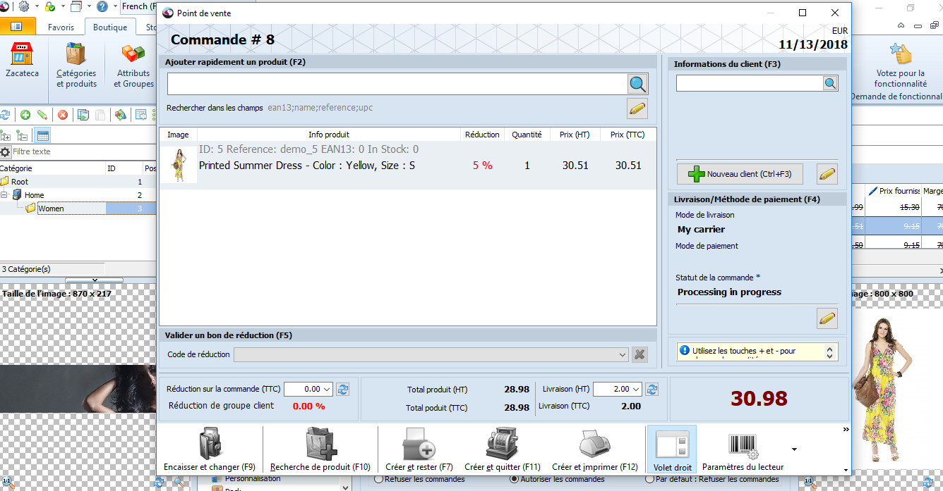 Similarité & Différence: Back-Office PrestaShop vs Store Manager