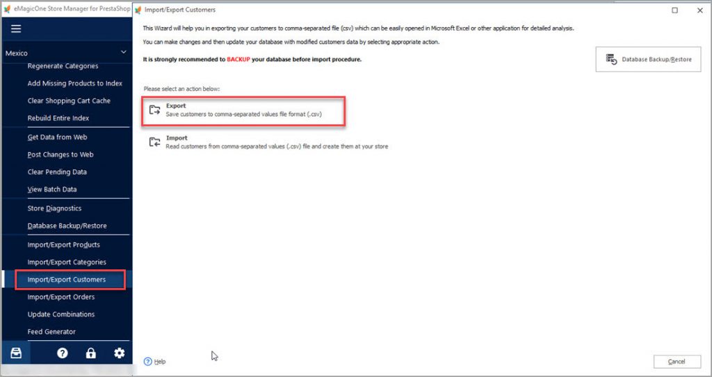 How to Move PrestaShop Database to Another Store