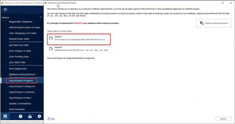 How to Move PrestaShop Database to Another Store