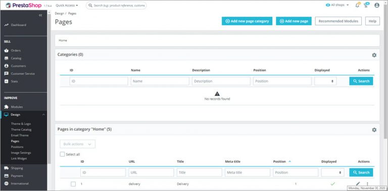 How to Create CMS Page in PrestaShop 1.7 - Tutorial
