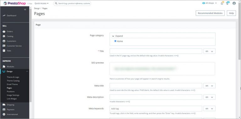 How to Create CMS Page in PrestaShop 1.7 - Tutorial