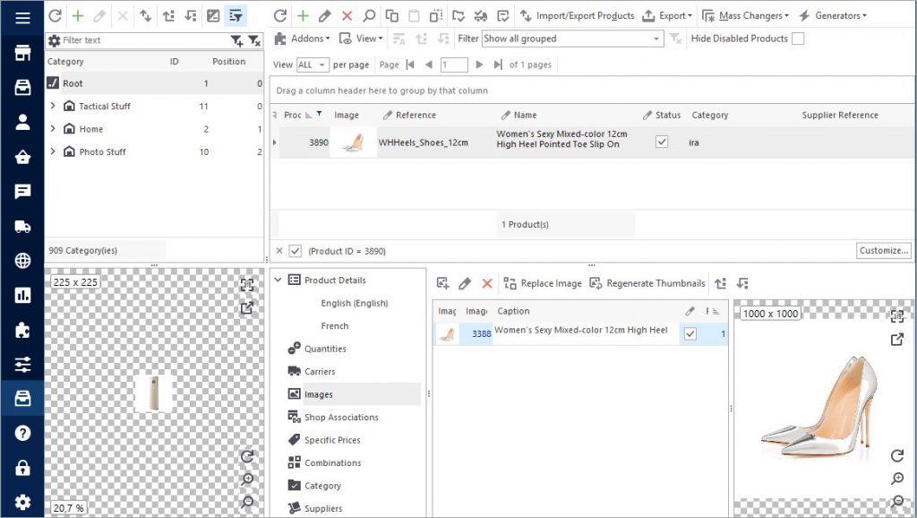 How to Add Product Attribute Textures in PrestaShop