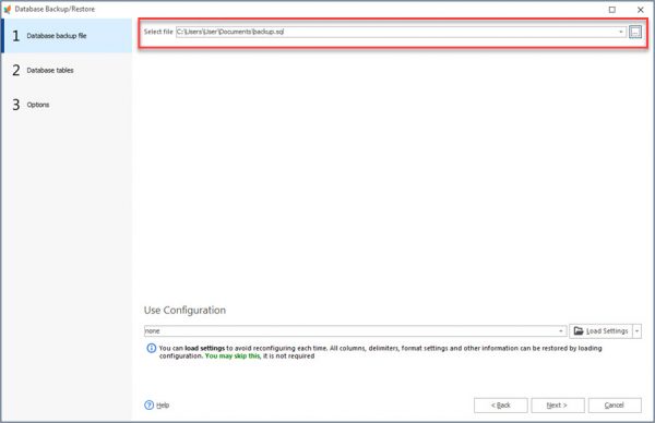 PrestaShop Database Backup and Restore - PrestaShop Store Manager