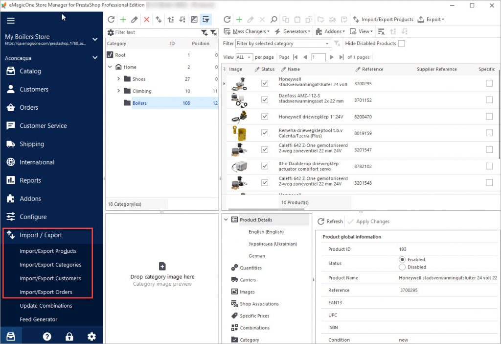 How to Move PrestaShop Database to Another Store