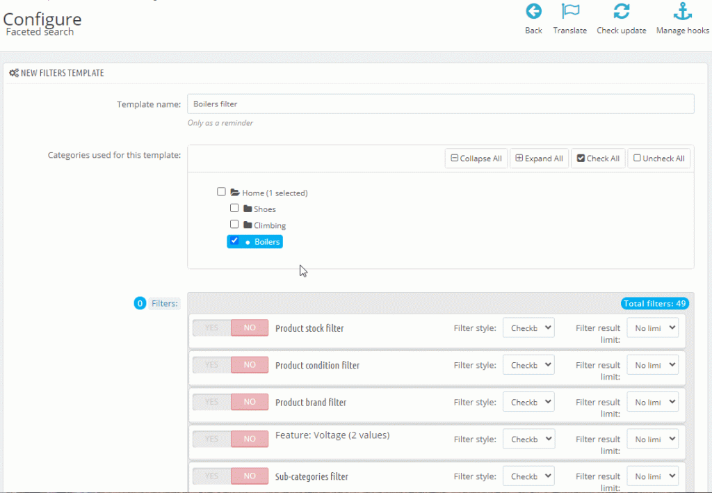 Setting Up PrestaShop Layered Navigation - Improve Product Search
