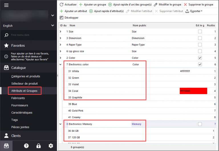 Créer des Combinaisons avec Générateur de Combinaisons PrestaShop